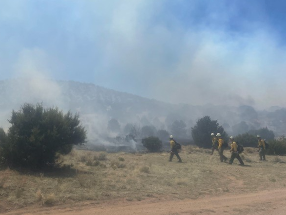 | Magdalena Ranger District Durfee Bolander Prescribed Fire UpdateNM ...