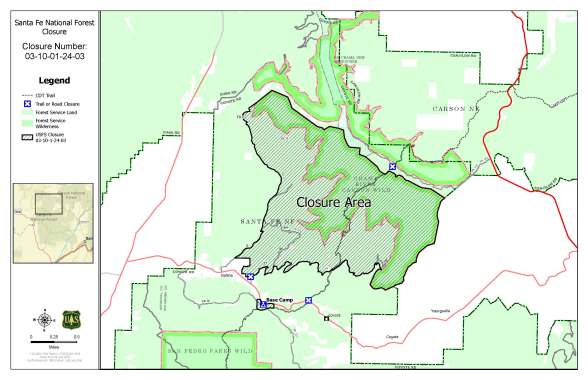 | Indios Fire Closure Order Number: 03-10-01-24-03, May 30, 2024NM Fire ...
