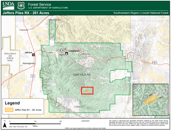 | Lincoln National Forest set to begin prescribed firesNM Fire Info