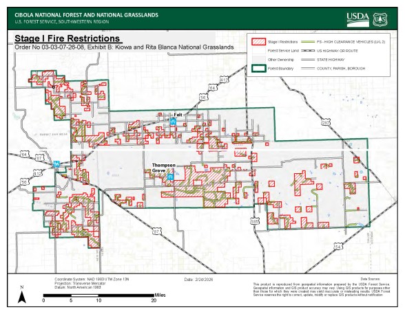 | Kiowa and Rita-Blanca National Grasslands to Implement Stage I Fire ...